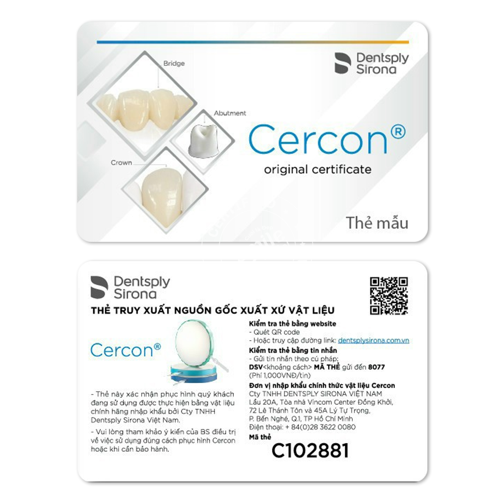 Răng sứ Cercon XT là gì? Ưu điểm và quy trình thực hiện
